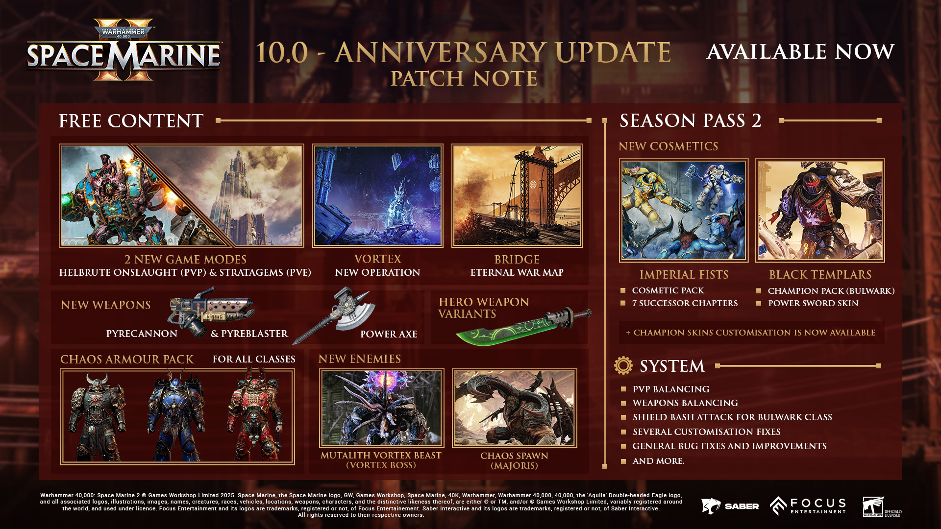 战锤40K：星际战士2|更新v10.0.0.1|终极版|全DLC|官方中文|支持手柄|Warhammer 40,000: Space Marine 2（旧版v4.5免费下载） – 游戏乐园网 ...